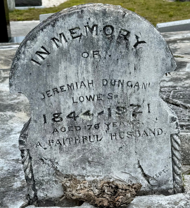 LOWE, Jeremiah Duncan Sr (1844-1921) – Out Island Boy